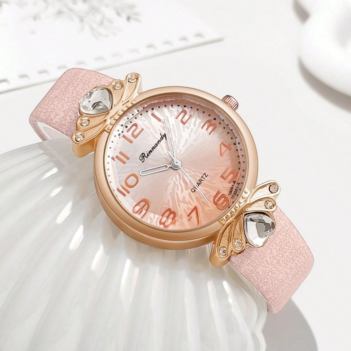 Quartz Watch Women Wristwatch Pu Leather Watches Casual Women's Watch ...