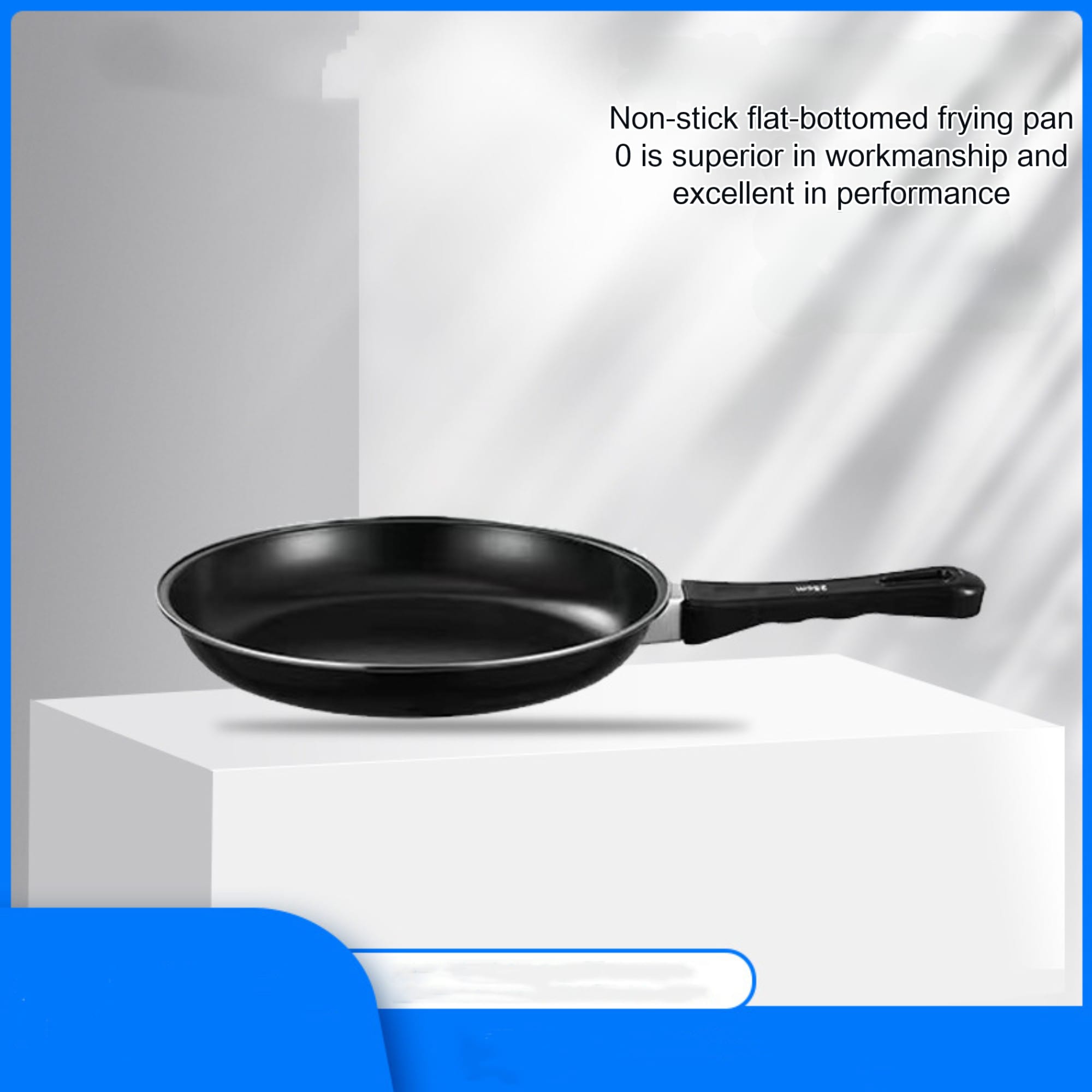 Single Handled Non-Stick Frying Pan With Compound Bottom For Gas And ...