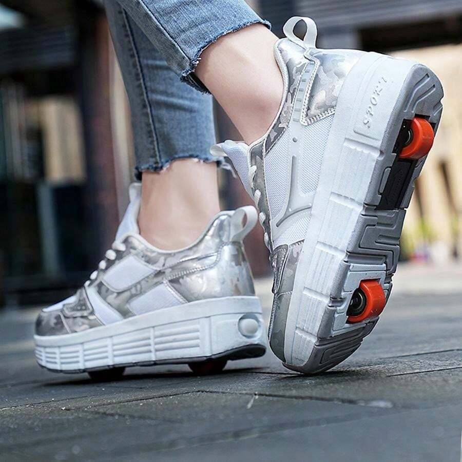 Zapatos De Patinaje De Doble Rueda Transformable Heelys Para Niños ...