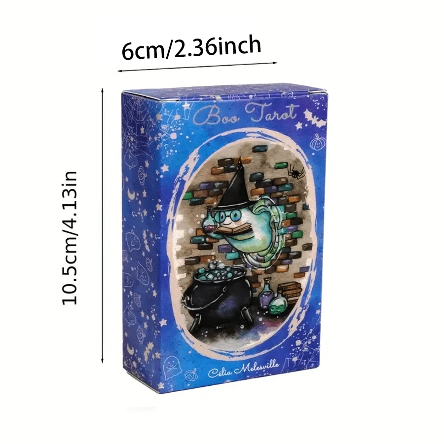 1pc, Boo Cute Ghost Card Game, Prophecy Fate Divination Deck, Family ...