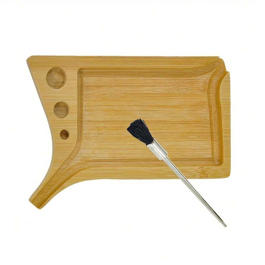 Wooden Cigarette Tray, Bamboo Tray, Handle Tray, Small-Sized Can Be ...