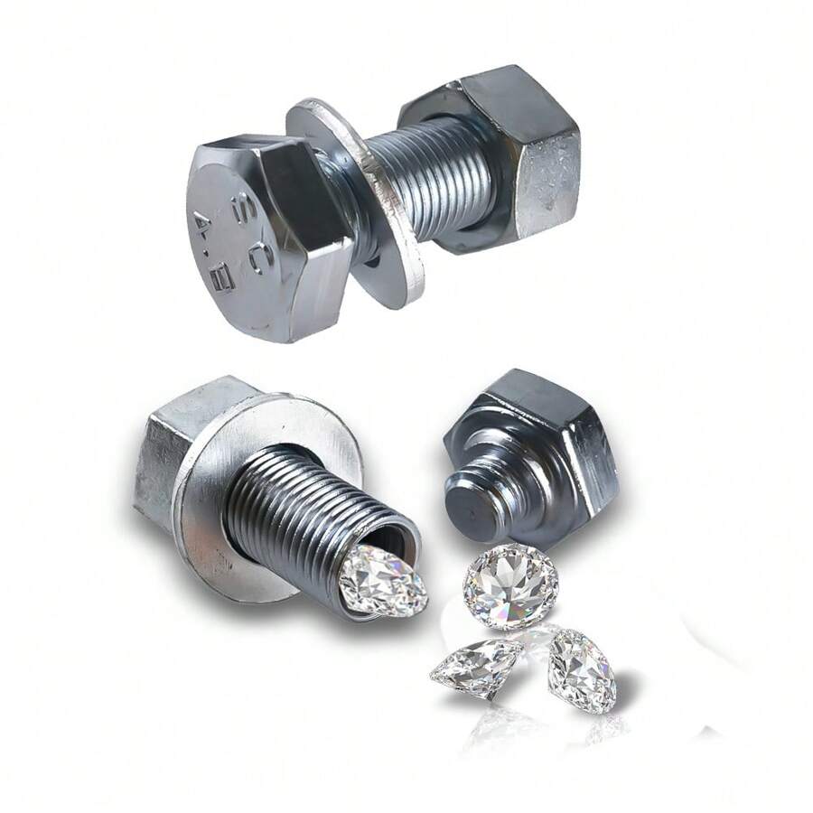 Metal Screw Bolt Diversion Safe Hidden Contents Secret Storage ...