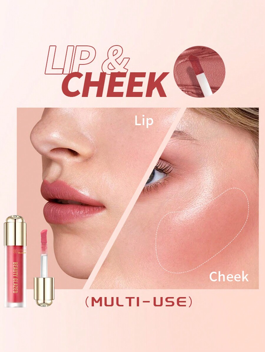 Velvet Liquid Blush, Liquid Blush For Cheeks, Cream Blush For Cheeks ...