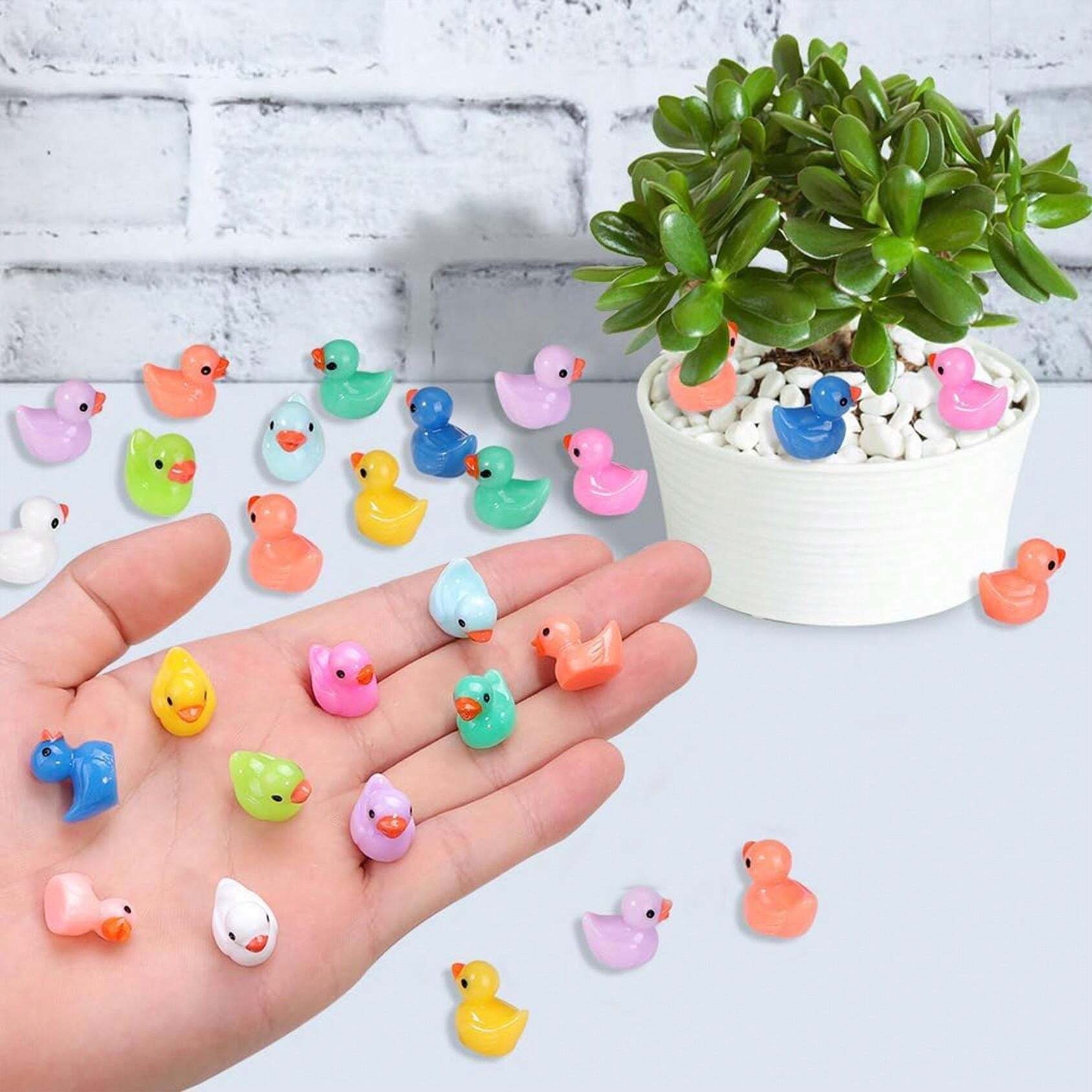Mini Resin Duck,Dollhouse Ornament Handmade School Project Accessories ...
