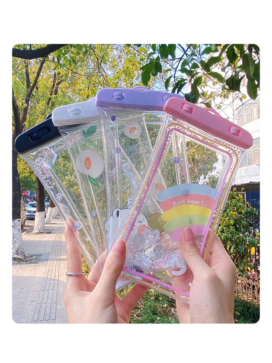 Cute Waterproof Phone Pouch With Full Sealing Airbag Design For Anti ...