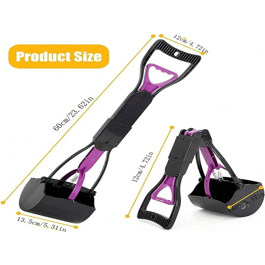 Pooper Scooper For Large Small Dogs, Folding Dog Poop Scooper, Durable ...