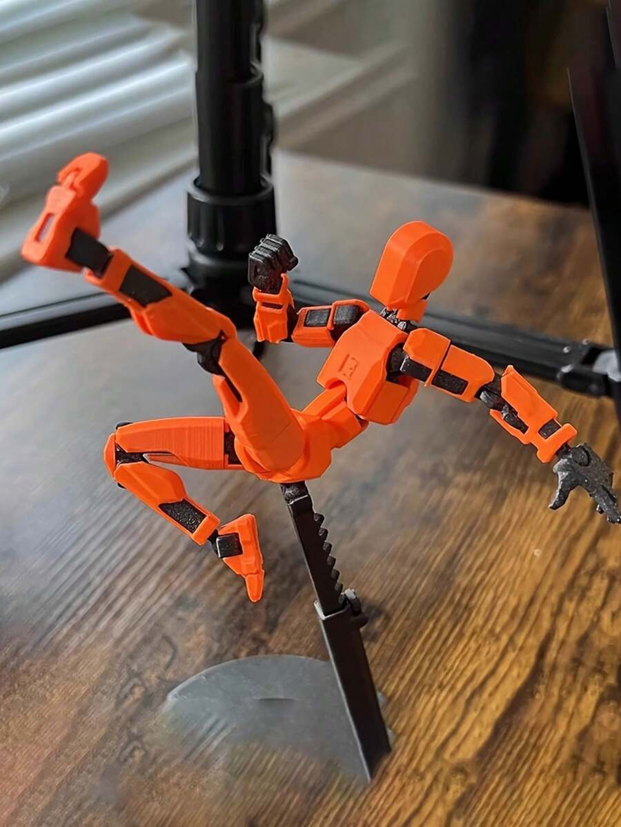 13 Joints Movable And Action Doll, Full Body 3D Printing Fake Man Toy ...