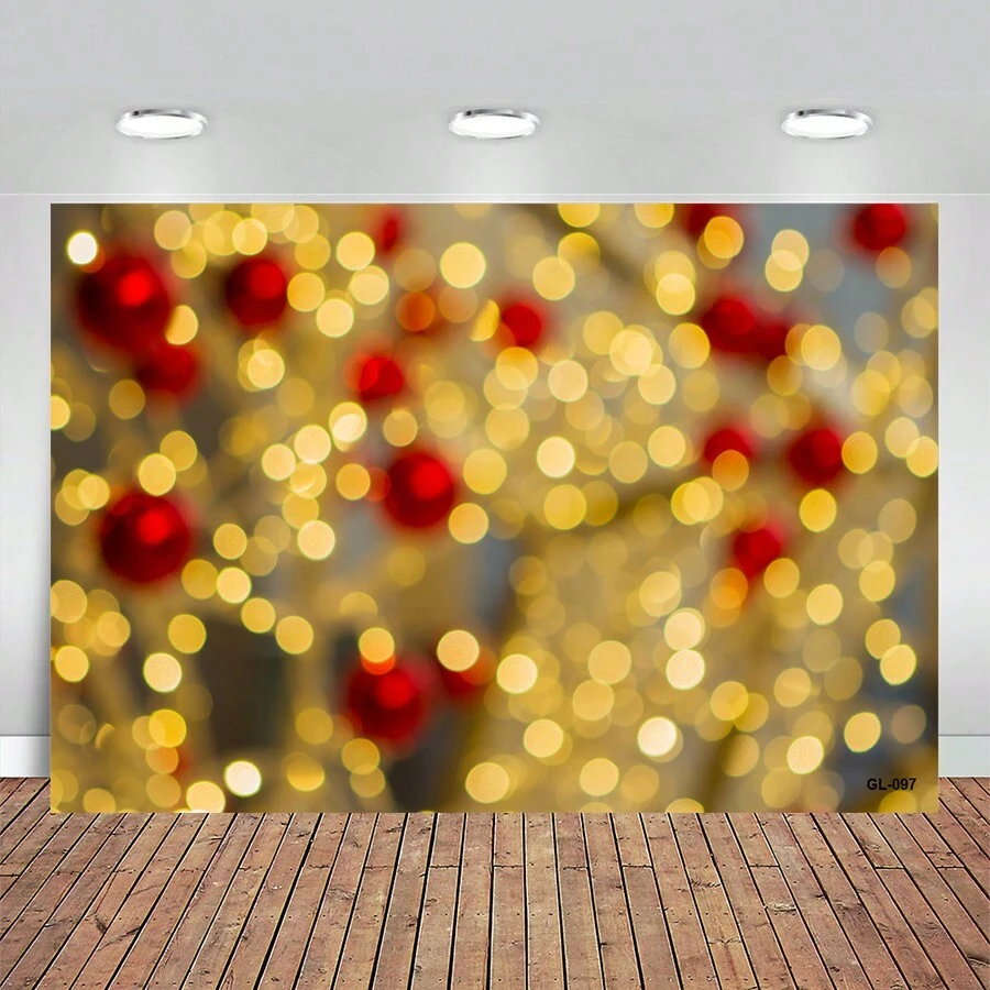 Golden Glitter Light Shiny Bokeh Happy Birthday Party Photography ...