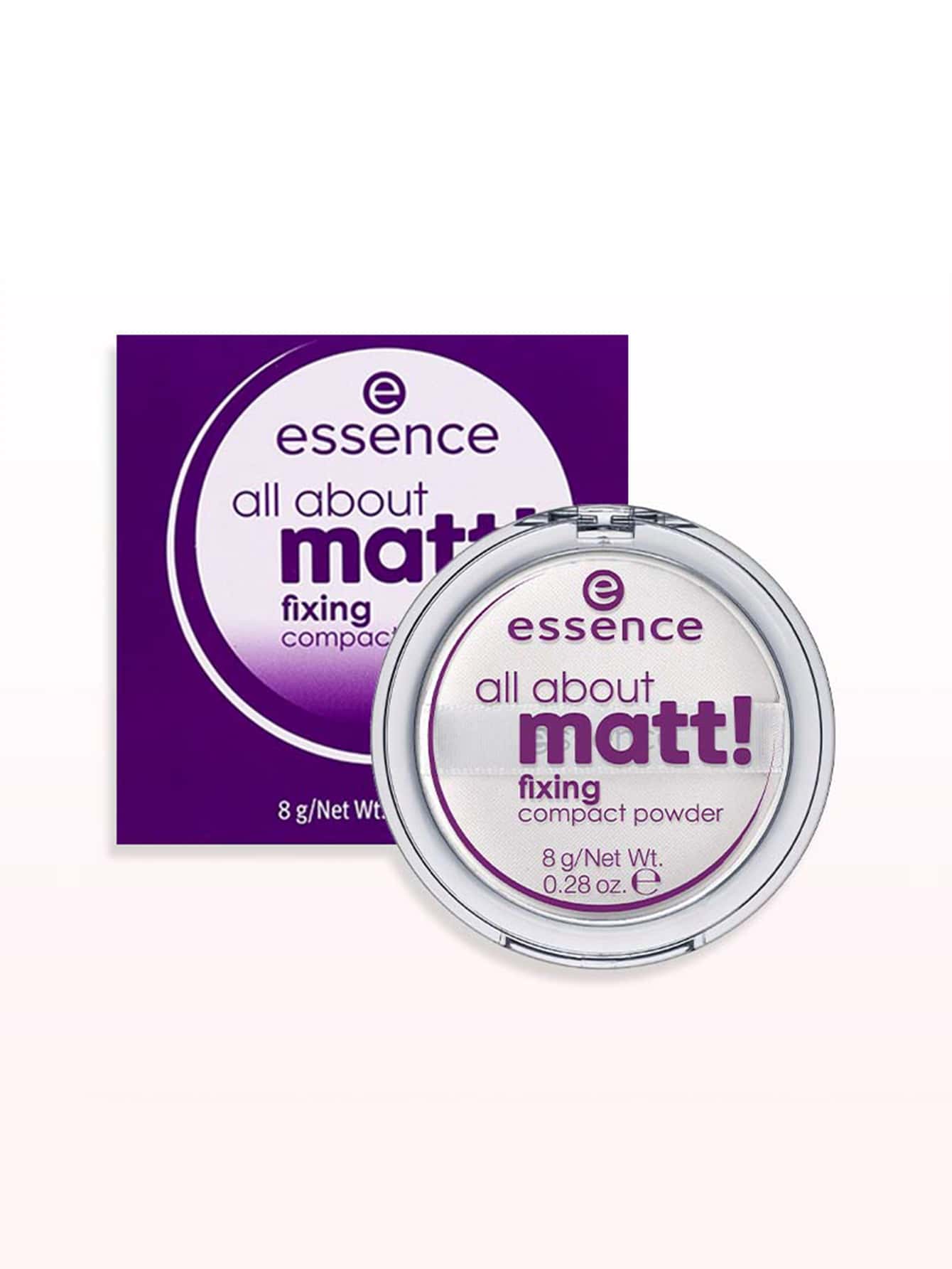 Essence - All About Matt! Fixing Compact Powder (+ Sponge) - 8 G ...