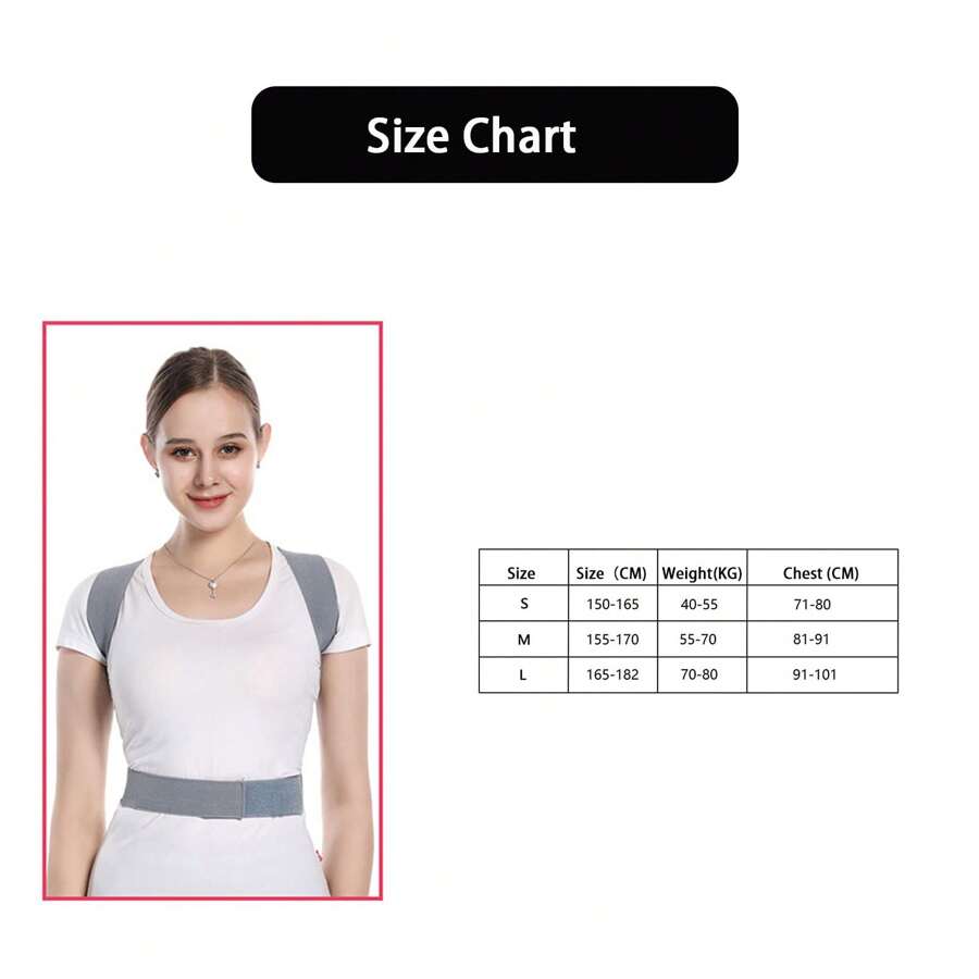 Back Brace Posture Corrector For Women And Men, Shoulder Straightener ...