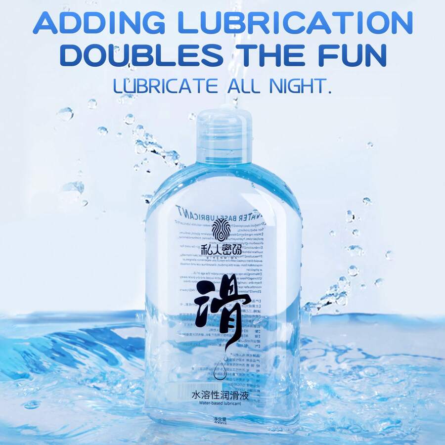1 Stück 400 Ml Großraum Wasserlösliches Gleitmittel Für Langanhaltende