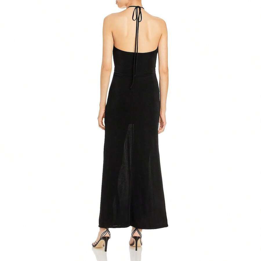 Fore FORE Womens Maxi Adjustable Halter Dress | SHEIN USA