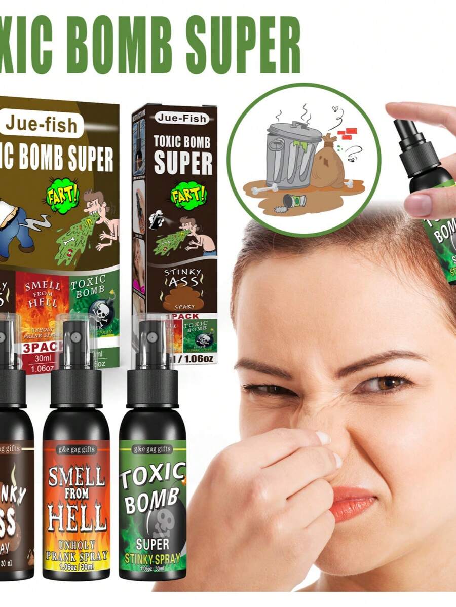 1 Bottle Fart Spray Prank Toy, Stinky Smell For Entertainment | SHEIN USA