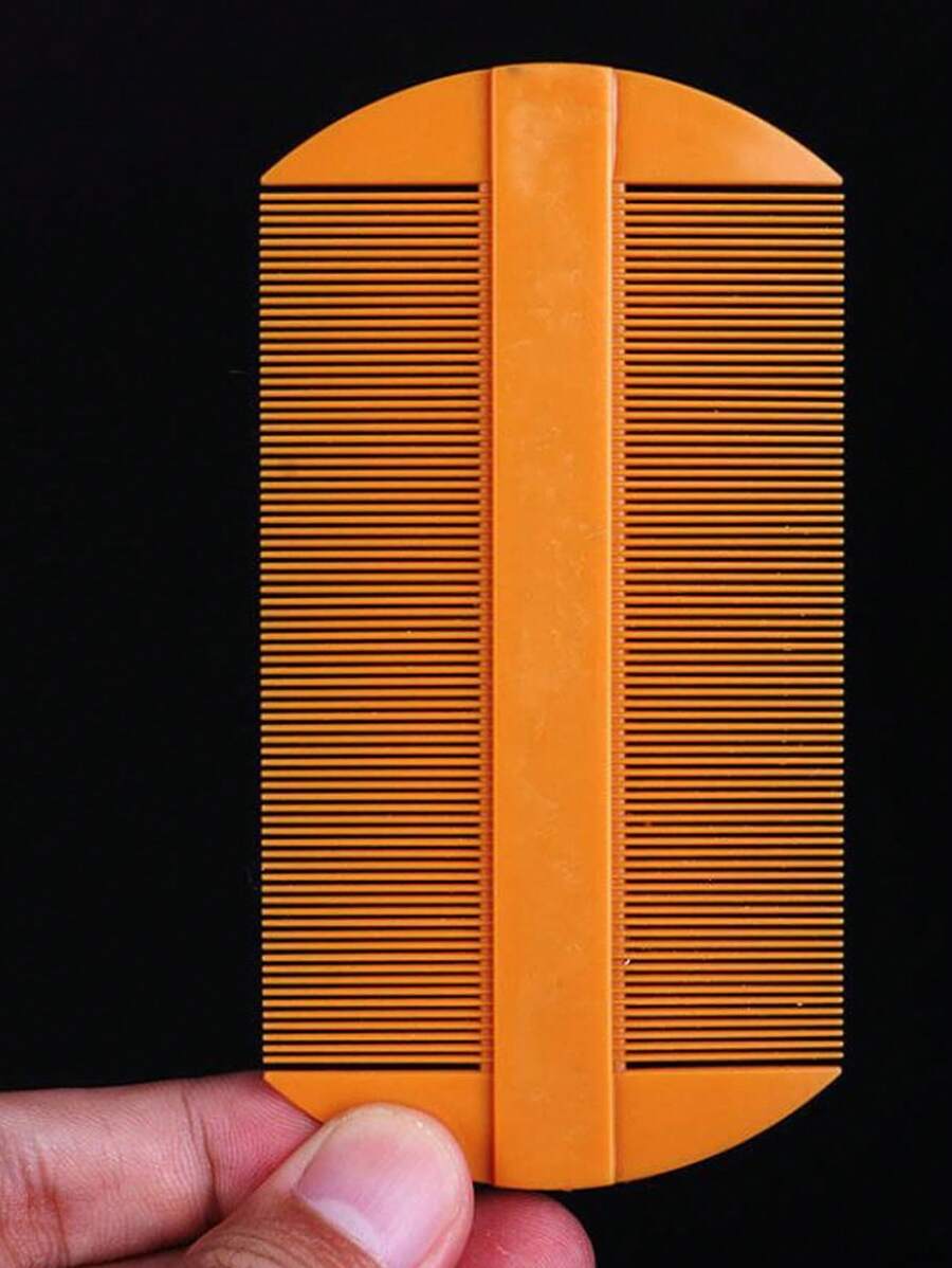 1pc Plastic Comb With Dense Teeth, For Removing Dandruff, Lice & Flea ...