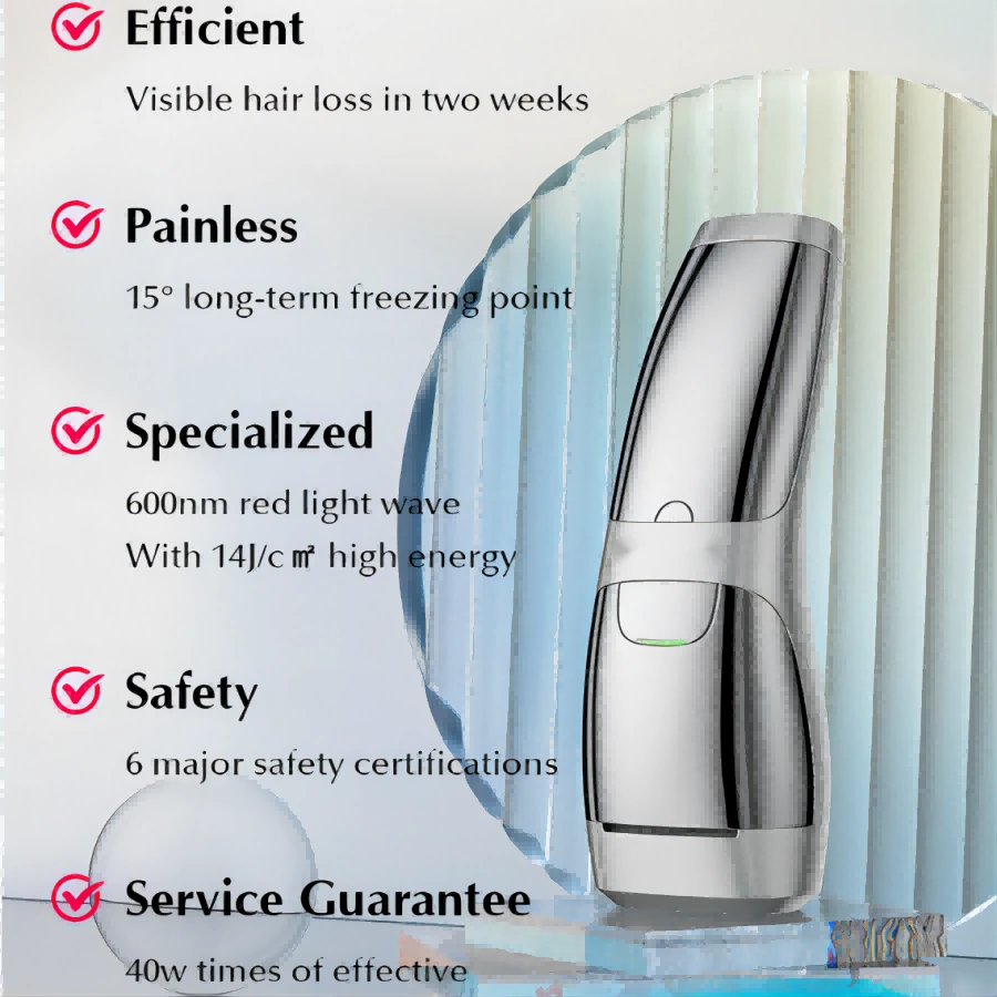 Sapphire IPL Hair Removal Device For Women Men At Home Upgraded To ...