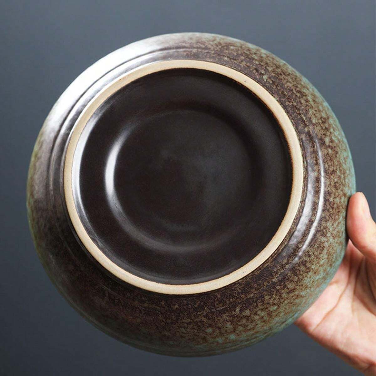 Yao Bian Ceramic Tea Wash Cup Holder Tea Residue Bowl, Chinese-Style ...