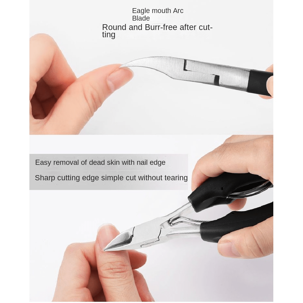 Ingrown Toenail Correction Tool With Long Eagle Nose Plier And Super ...