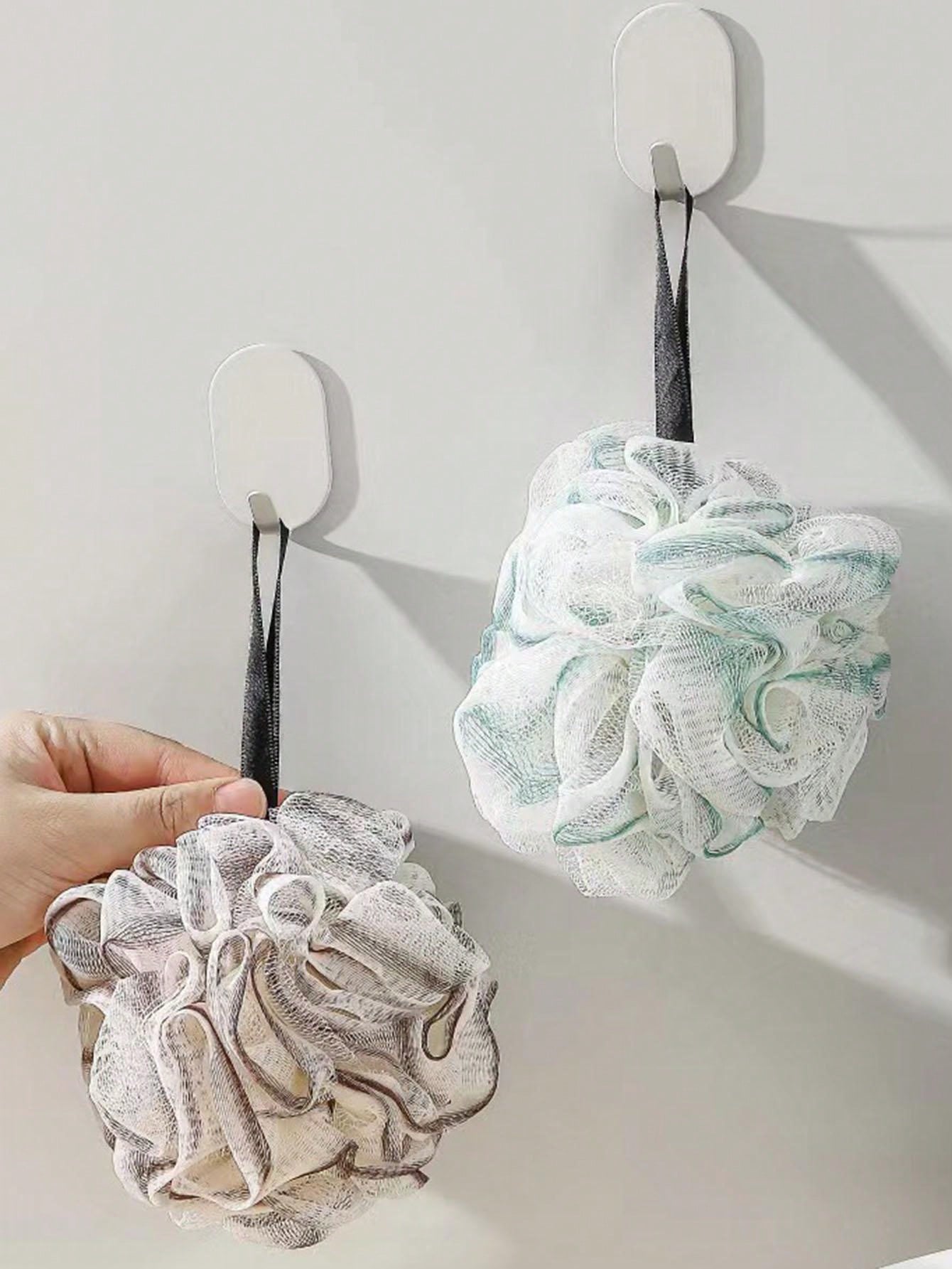 Bath Ball Sponges Exfoliating Bathing Balls Bathing Skin Scrubber Bath ...