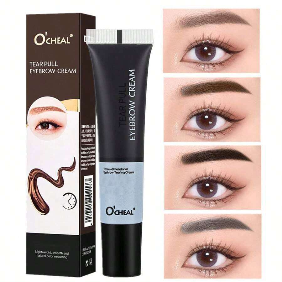 Long-Lasting Eyebrow Tinted Gel Makeup Semi-Permanent Waterproof Color ...