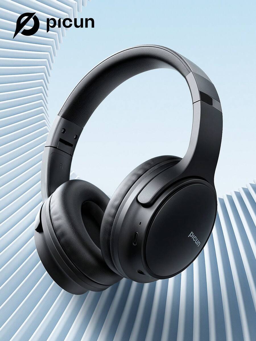 Picun B-06 Wireless Headphones,HD Stereo Sound Over Ear Headphones With ...