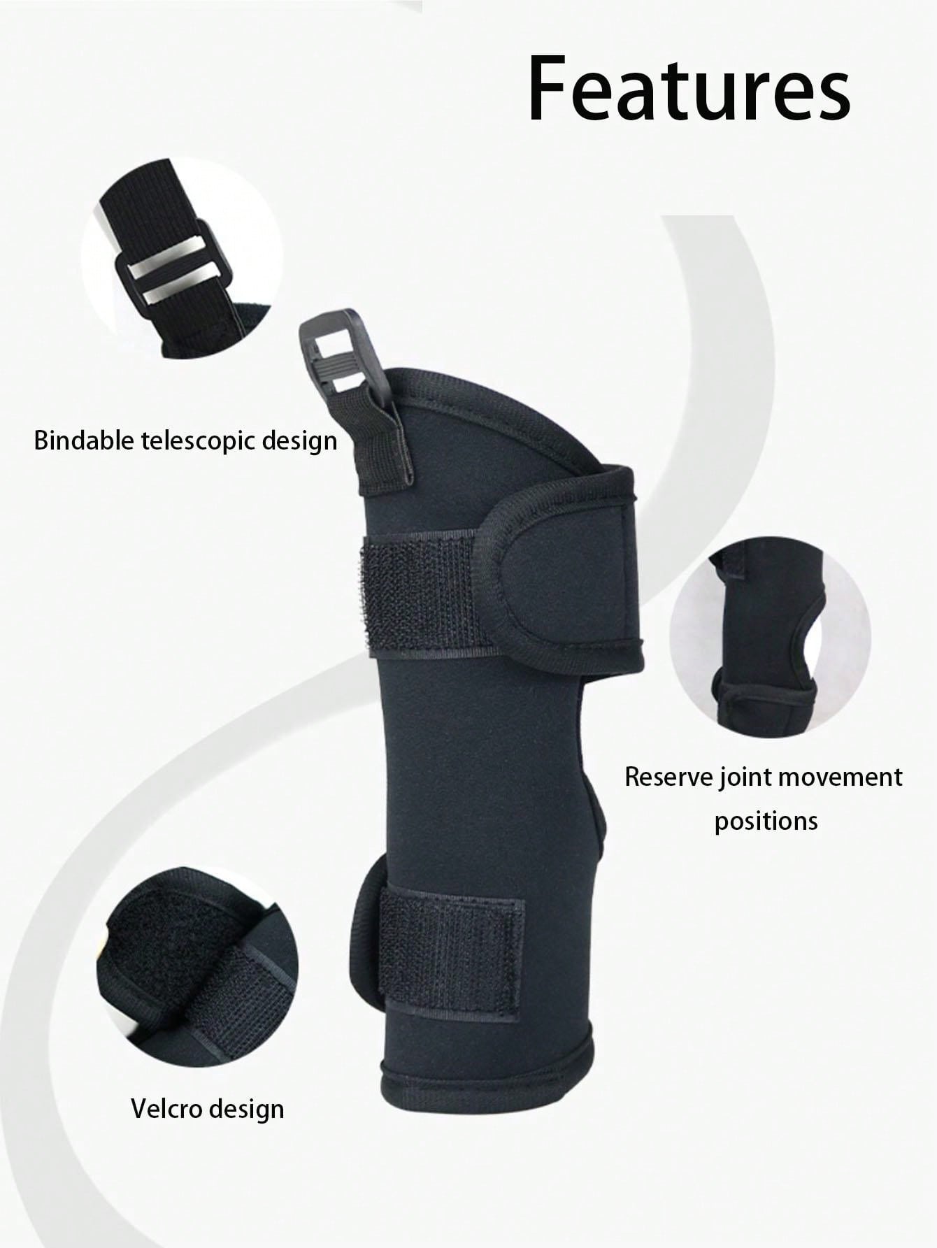 Pet Knee Joint Fracture Fixation Leg Sleeve With Leg Guard Cover To ...