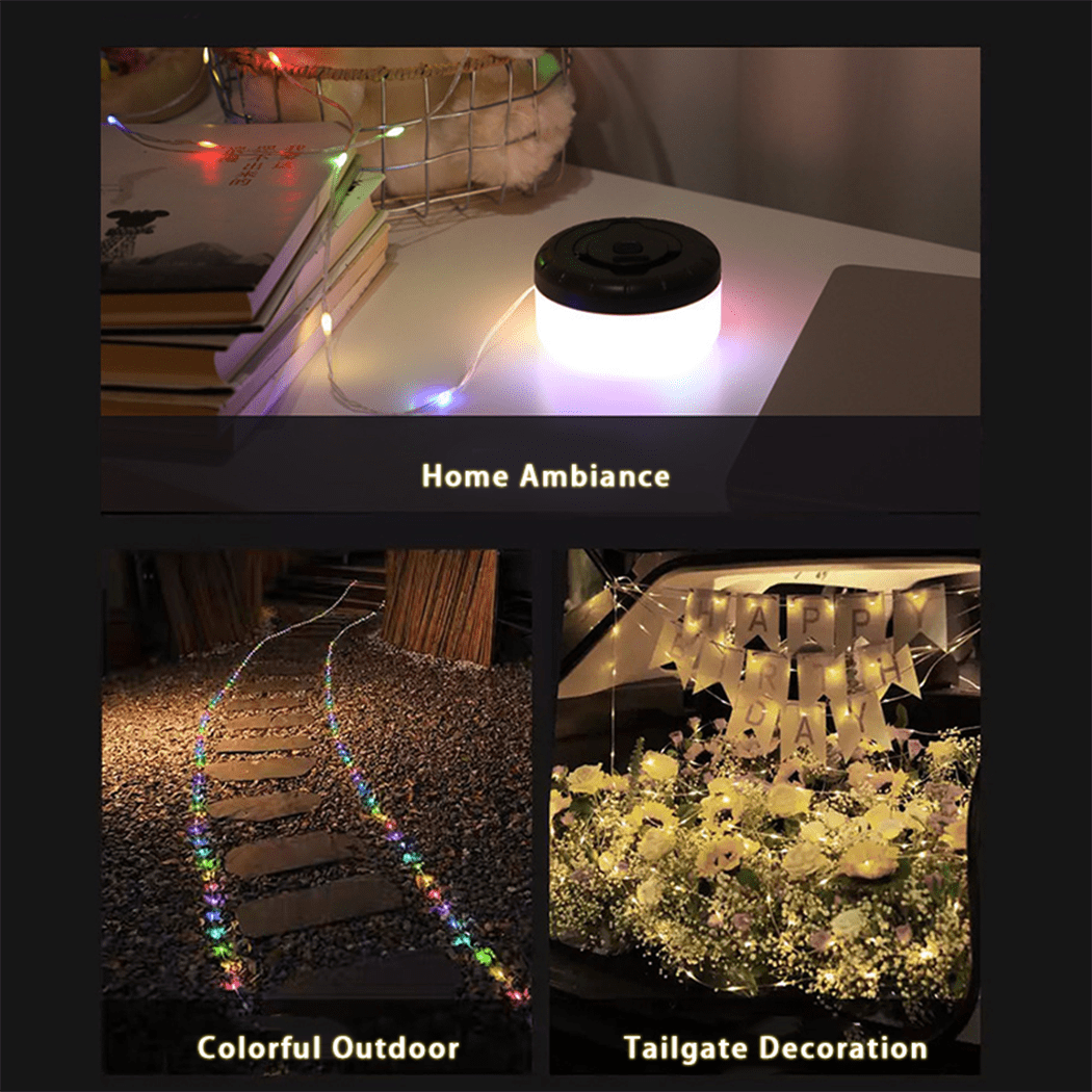 1 PC Starry Night Camping Lights Ambient Light Strip Outdoor Tent ...