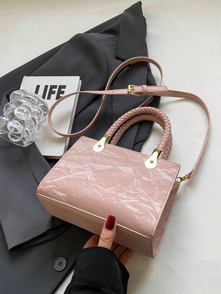 2024 New Trendy Simple Style Women's Handbag, Shoulder Bag With ...