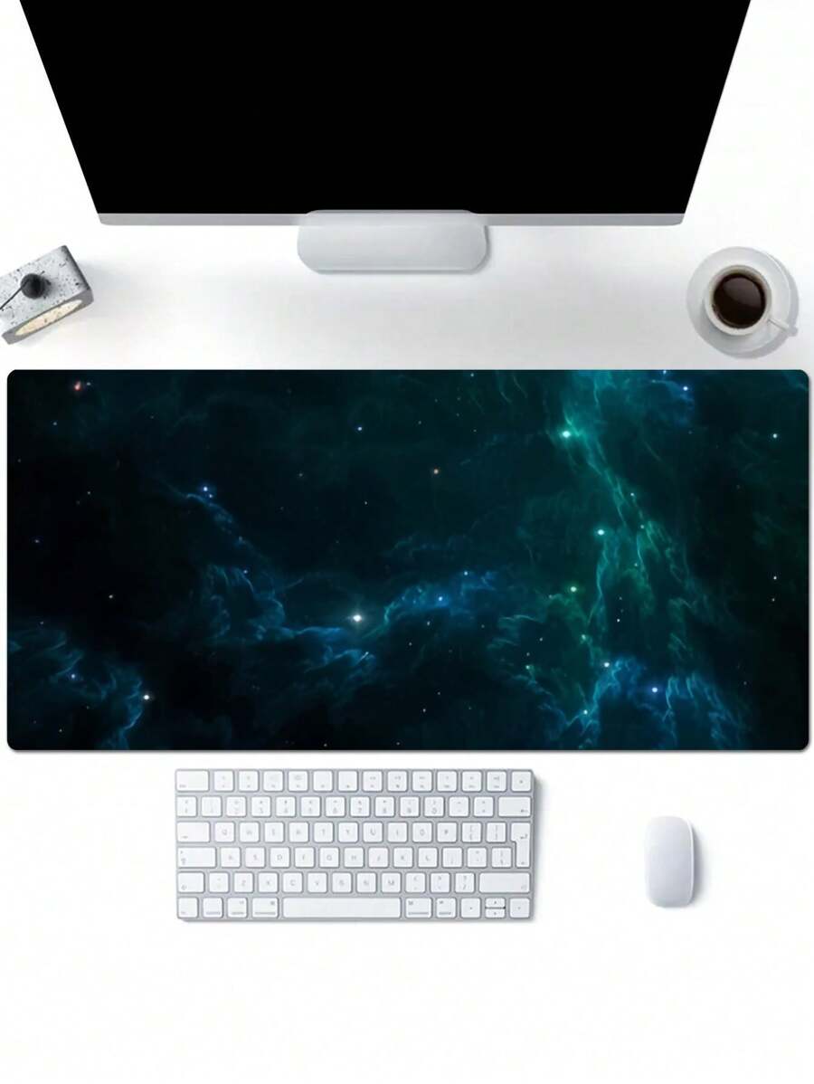 1pc Abstract Wave, Forest, Black And White Geometric Pattern Anti-Slip ...