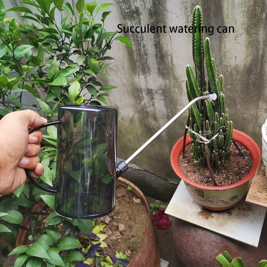 1pc Garden Watering Can For Indoor Plants, Creative Green Plastic ...