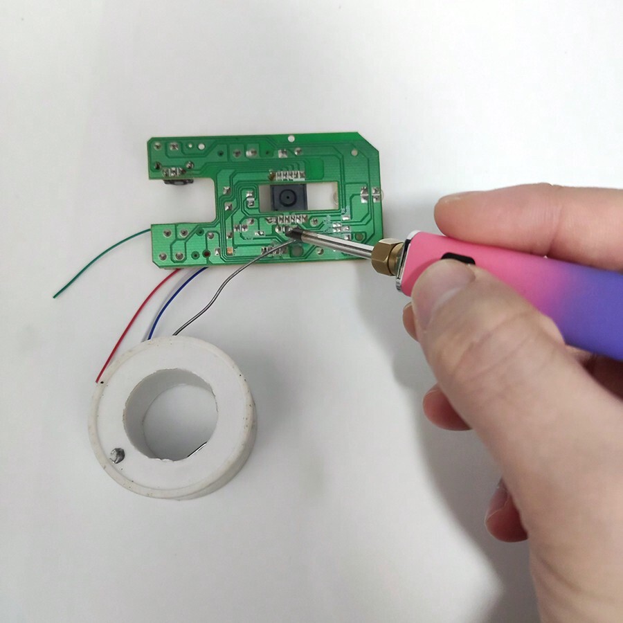 1pc,Compact Soldering Iron 510 Thread Battery 650mAh With USB-C ...