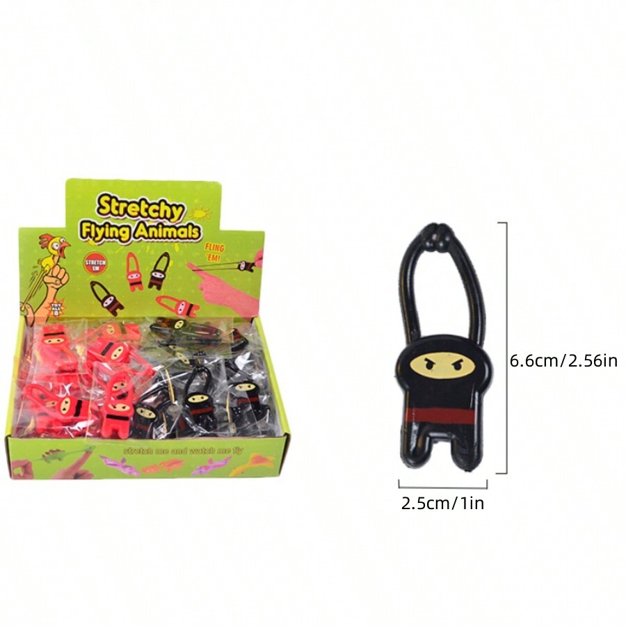 Launcher Finger Shooting Toy Elastic Finger-Powered Mini People ...