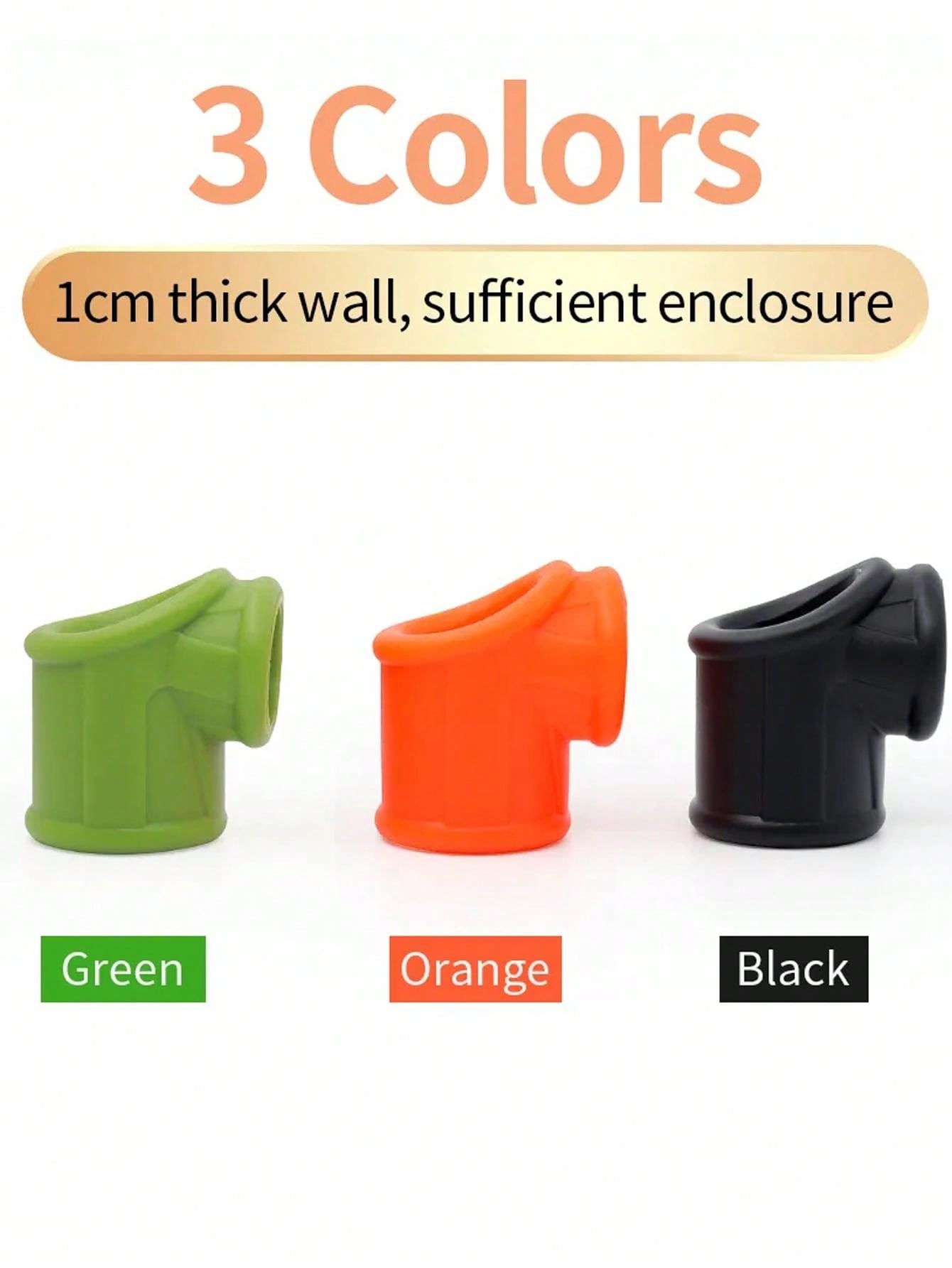 Three Color Men's Silicone Penile Ring For Restraining Erections ...