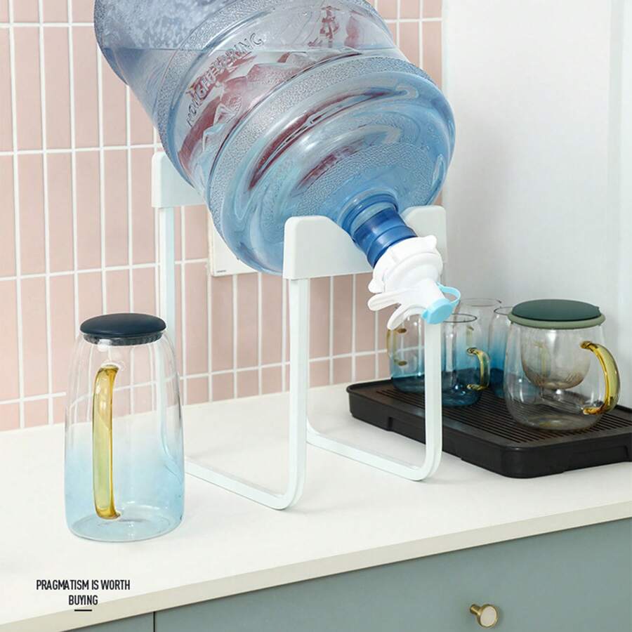 Water Dispenser Stand U-Shaped Slot Space Saving Dispenser Rack With ...