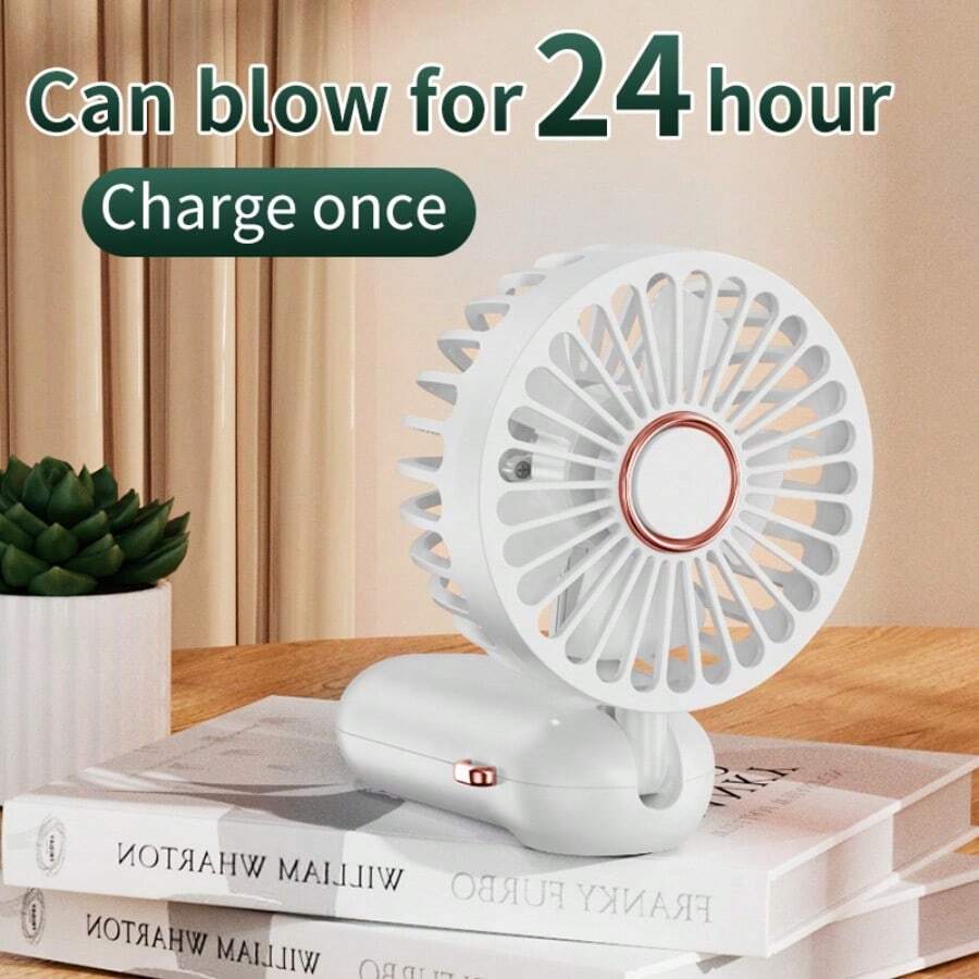 New Handheld Usb Fan With 1-4 Adjustable High Wind Speed, 5 Natural ...
