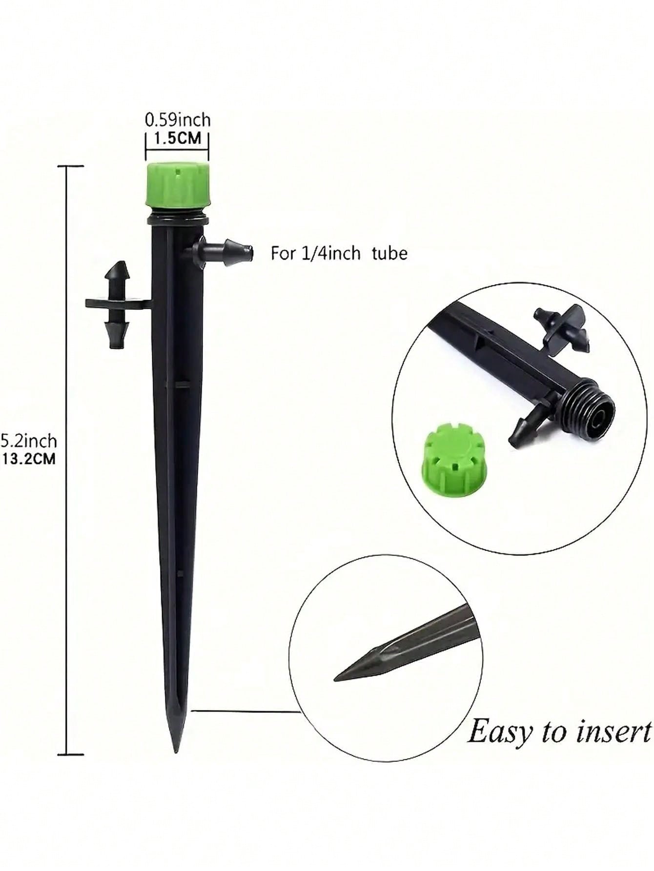 20pcs/50pcs Adjustable Irrigation Dripper, Drip Launcher Perfect For 4 ...