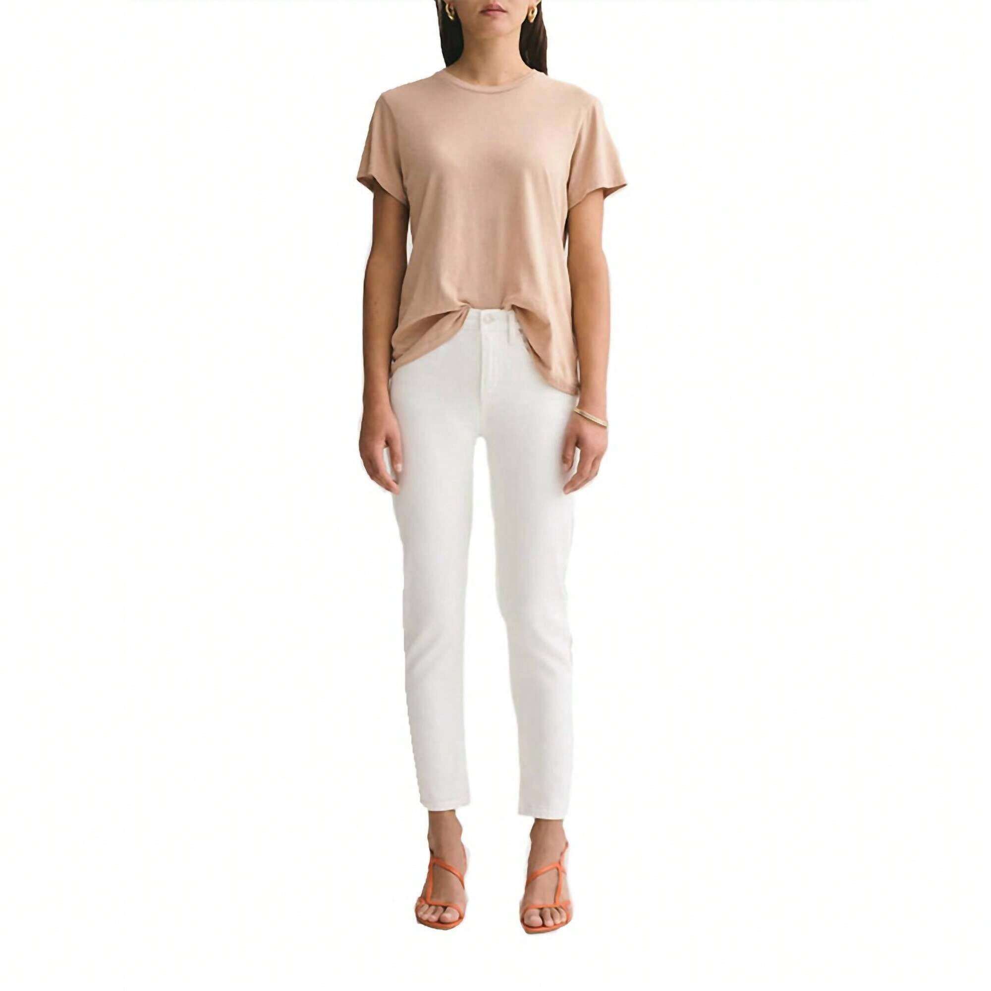 AGOLDE Toni Mid Rise Straight Fit In Radiate | SHEIN USA