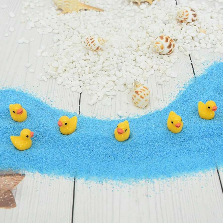 Mini Resin Ducks Yellow Tiny Duckies For School Project Accessories ...