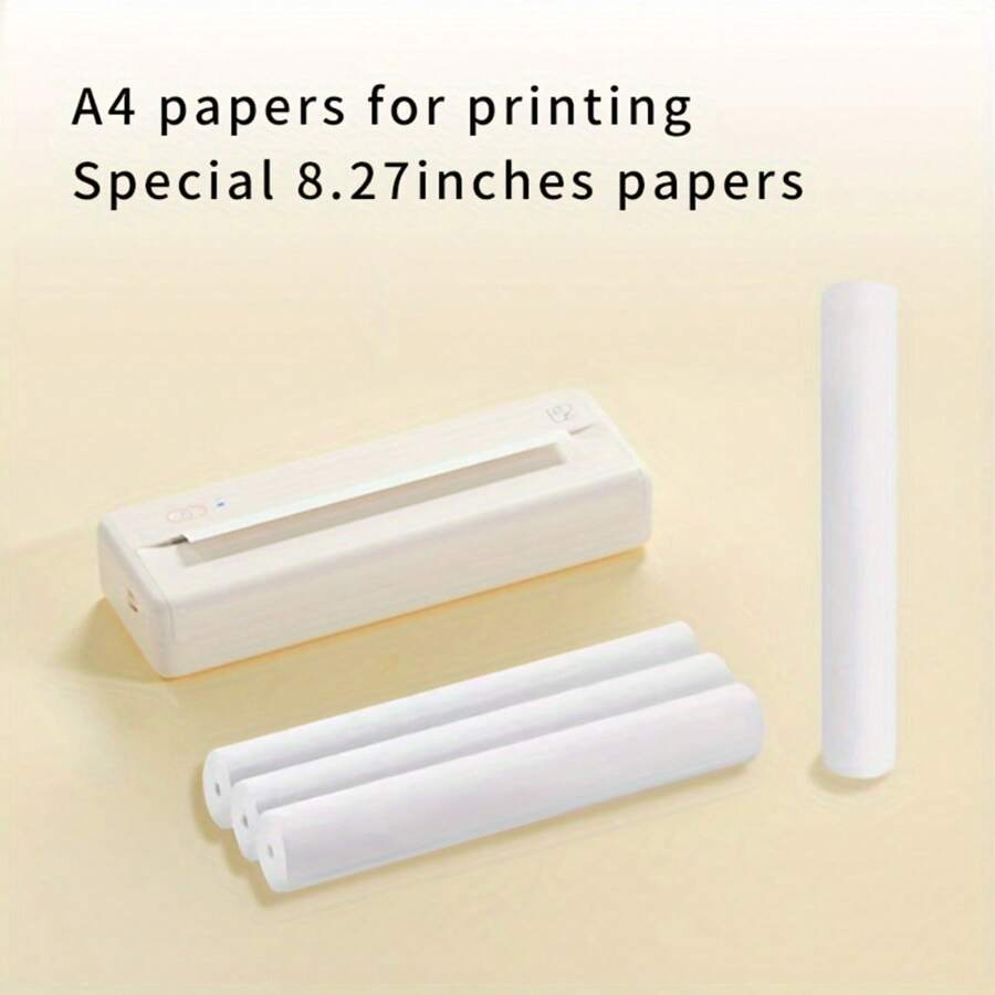 A4 Thermal Printing Paper, 210mm Width, Suitable For All A4 Thermal ...