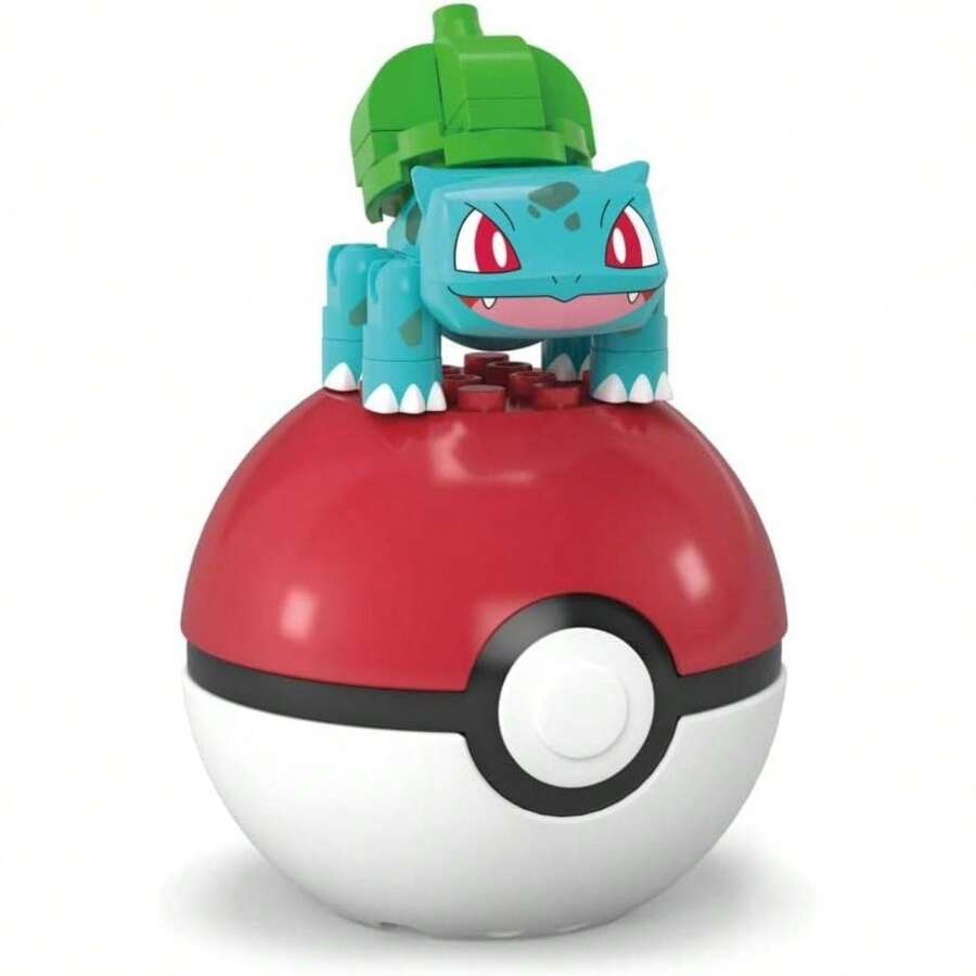 MEGA Pokemon Evergreen Bulbasaur Action Figure Building Set With Poke ...