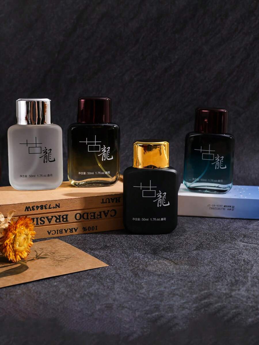 Men's Cologne With Oceanic Fragrance, 50ml Per Bottle, Long-Lasting ...