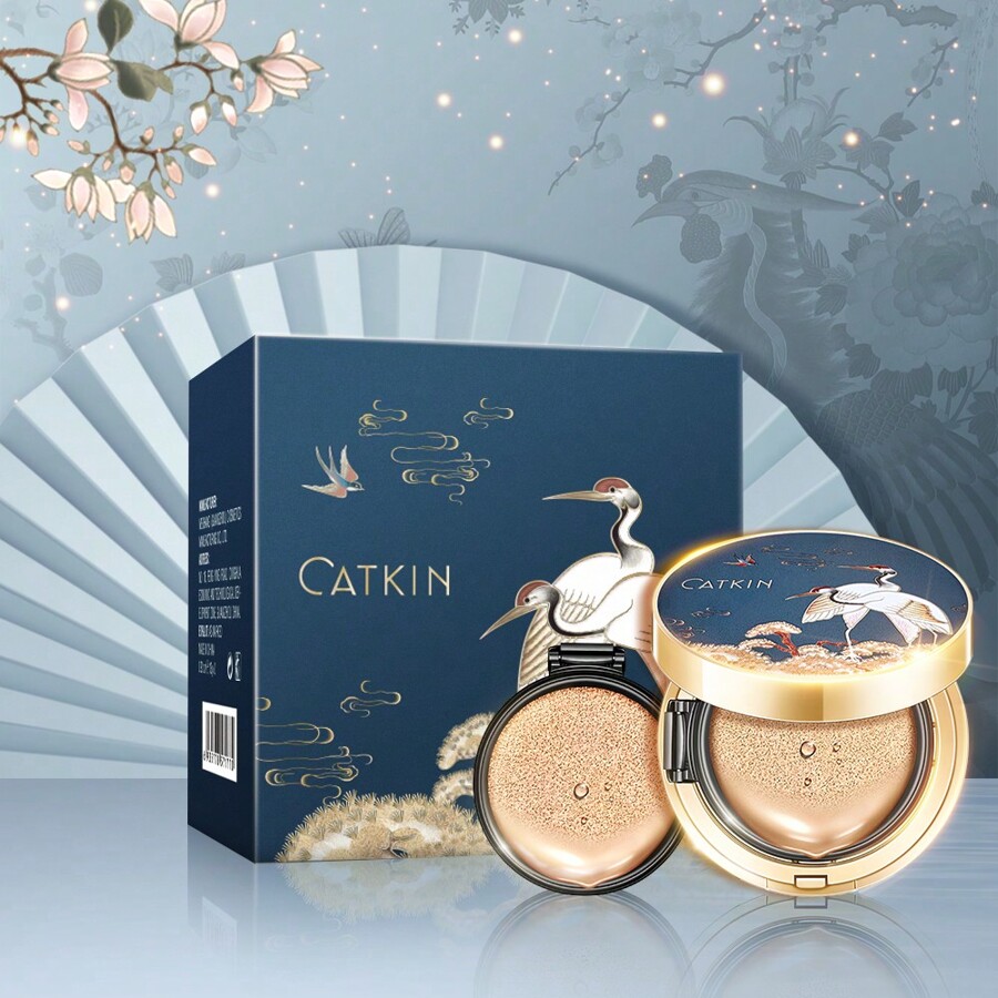 CATKIN Catkin Phoenix Cushion Foundation Buildable Coverage Anti-Aging Serum Makeup Sheer Satin ...
