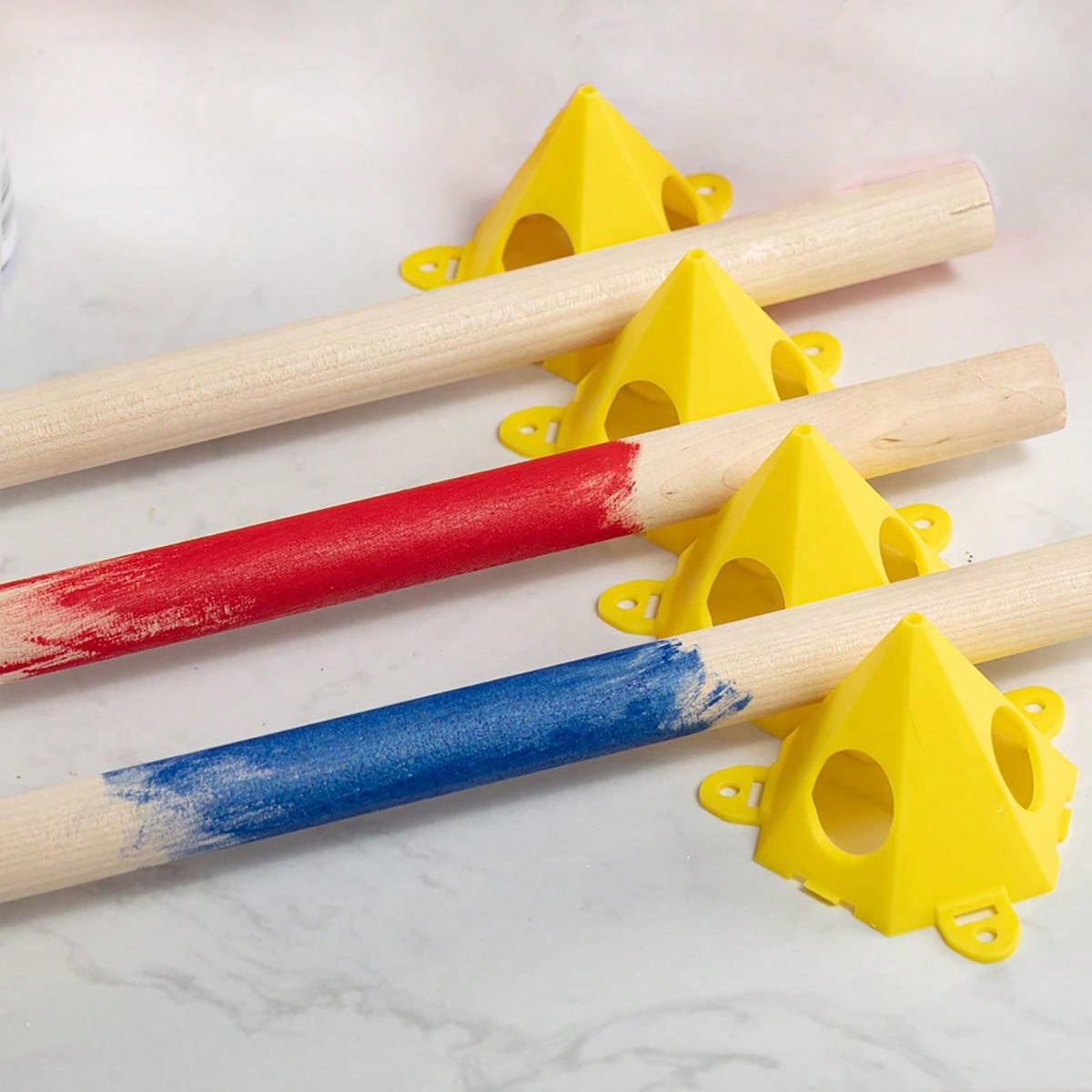 Pyramid Paint Stand, Cone Paint Stand, Canvas Door Upright Pipe Support ...