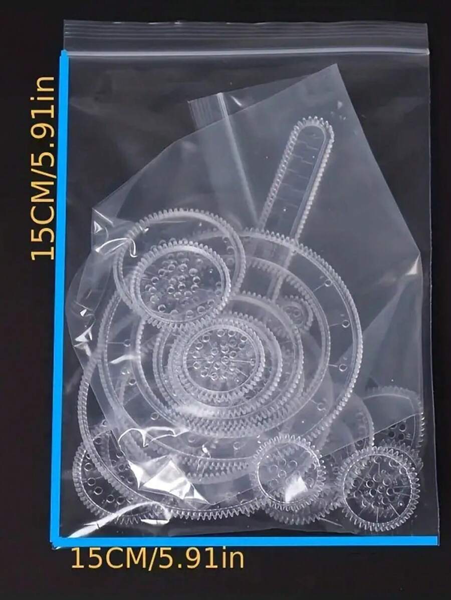 1pack 22pcs Magic Ruler Toy Set, Flexible Magic Wand, Stationery Ruler ...