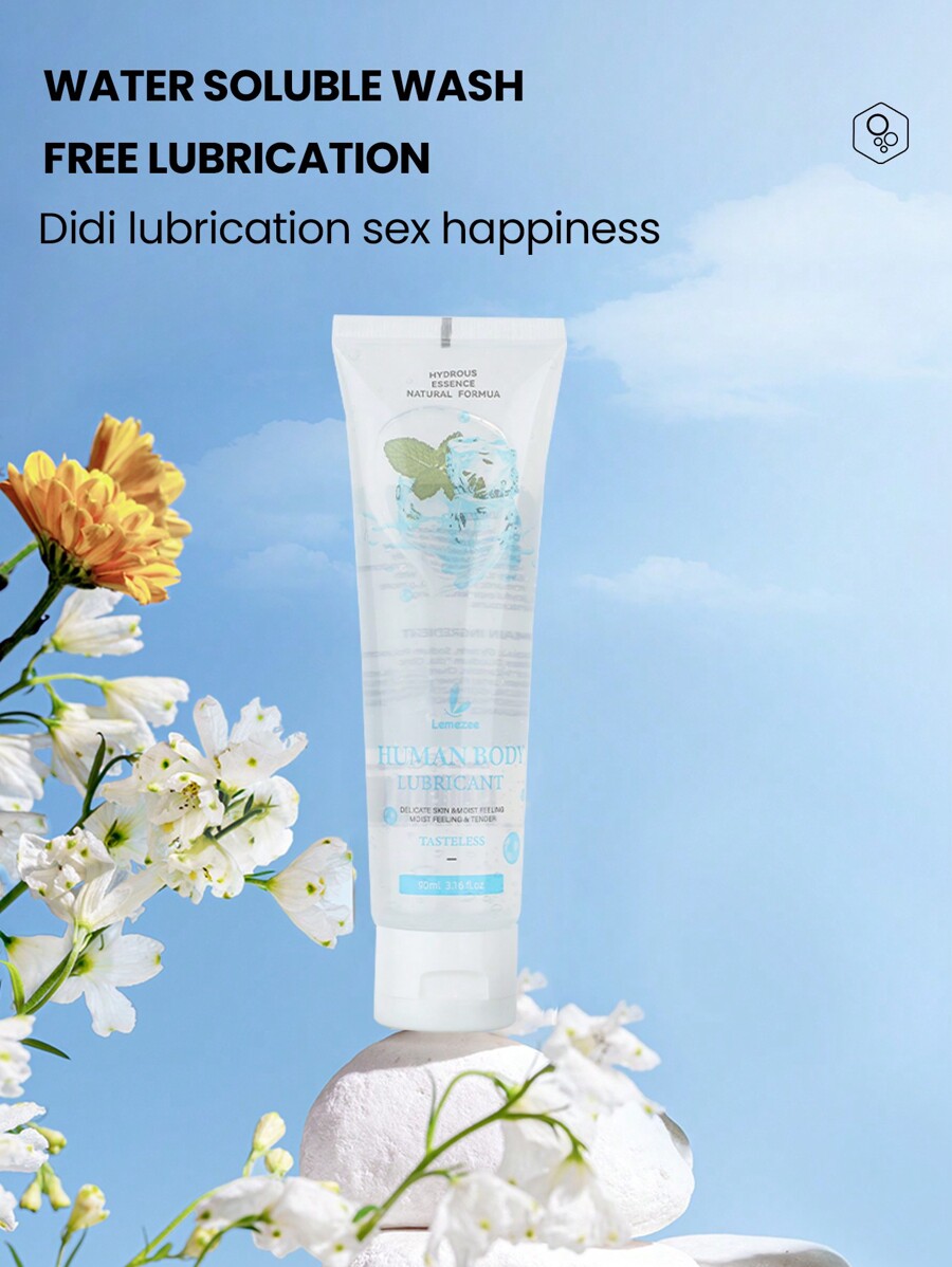 lemezee 1pc 90ML Mint Flavor Water Based Lubricant, Silicone Lubricant ...