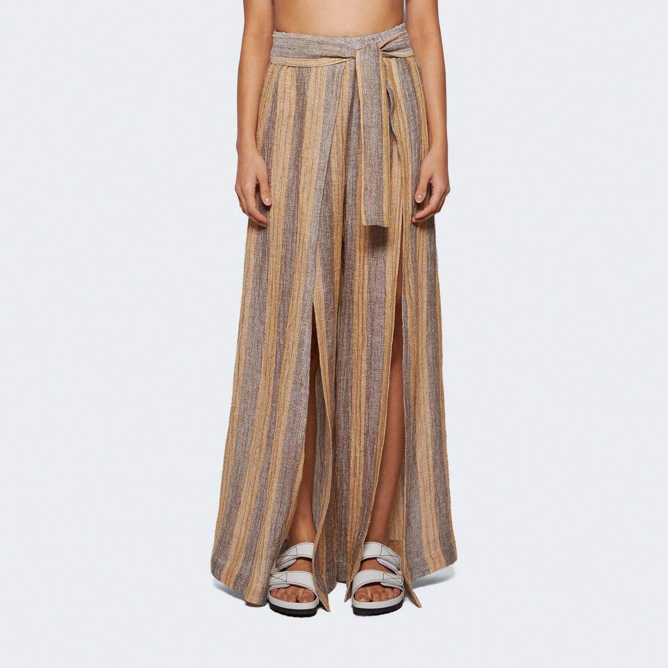Lisa Marie Fernandez LISA MARIE FERNANDEZ Farrah Wrap Pant | SHEIN USA