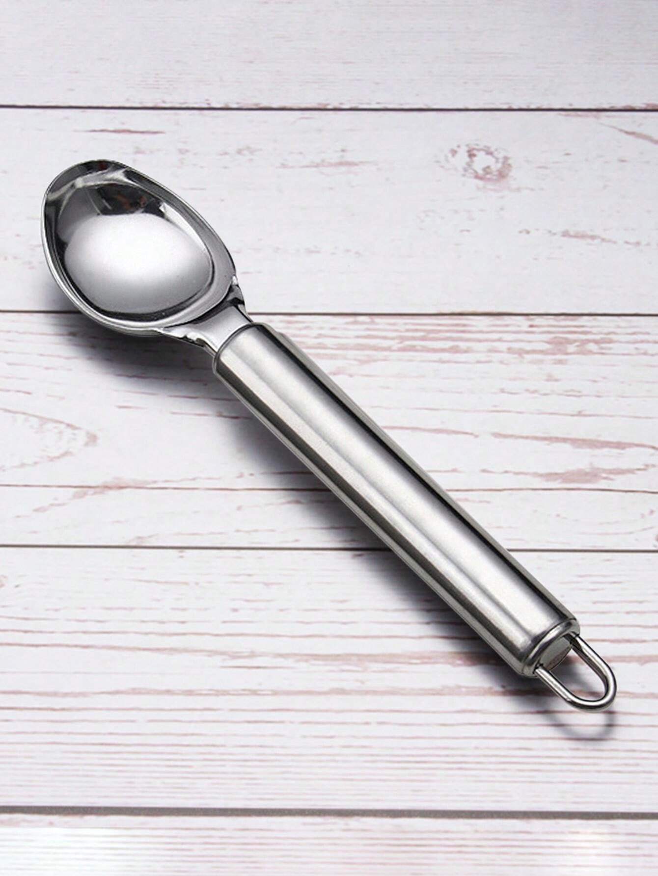 QBSSS Stainless Steel Ice Cream Scoop, Ice Cream Ball Maker, Single ...