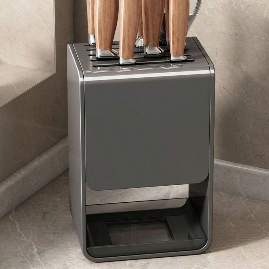 1 Kitchen Knife Holder Storage Rack Countertop Knife Holder Kitchen ...