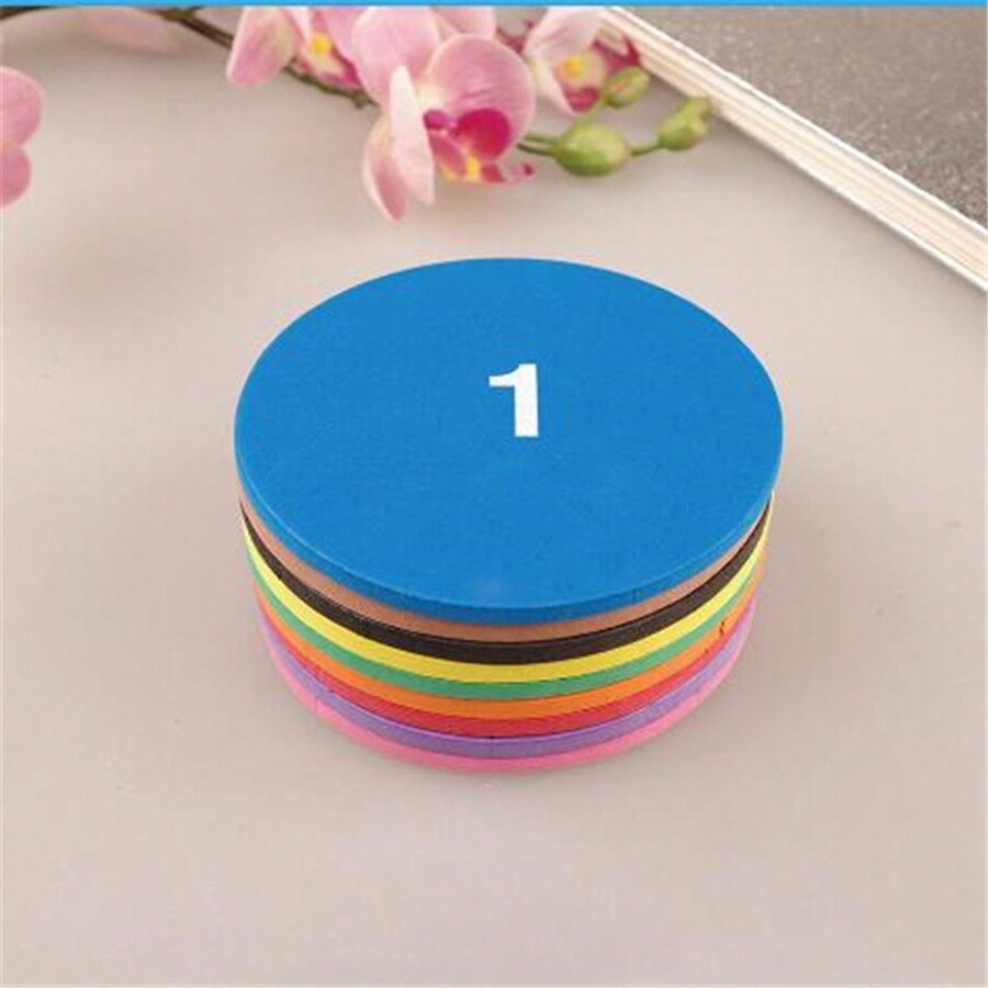 9pcsEVA Math Fraction Disc Teaching Aids, Math Fraction Operation ...