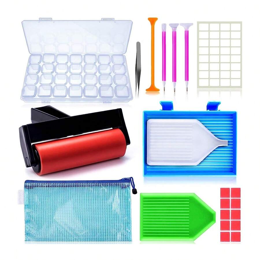 22 Pieces 5D Diamonds Painting Tools And Accessories Kits With Diamond ...