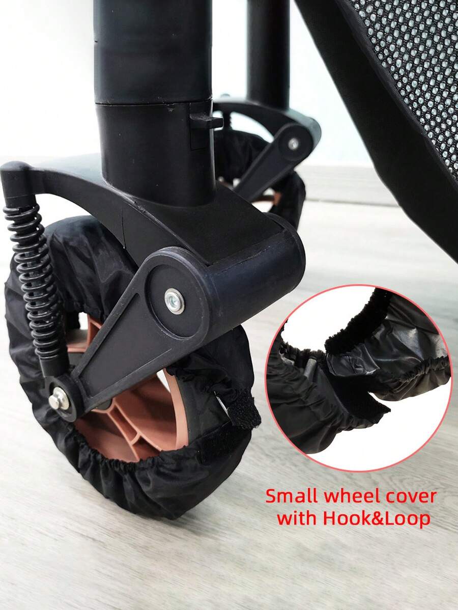 1/2pcs Baby Stroller Wheel Covers, Anti-Dirt, Dust-Proof, Waterproof ...
